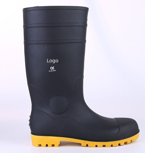 Steel Toe Steel Sole Anti Slip Smash-proof Rain Boots – China One Stop ...