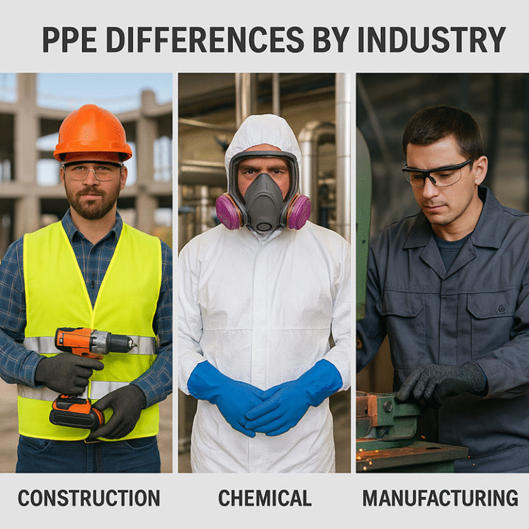Construction, Chemical, and Manufacturing: How Do PPE Needs Differ ...